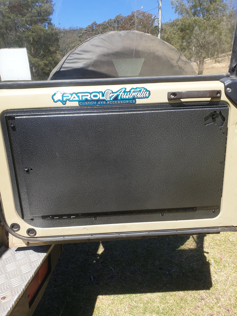 Toyota 75-78 Series Troopy Stainless Steel Deluxe Barn Door Tables ...